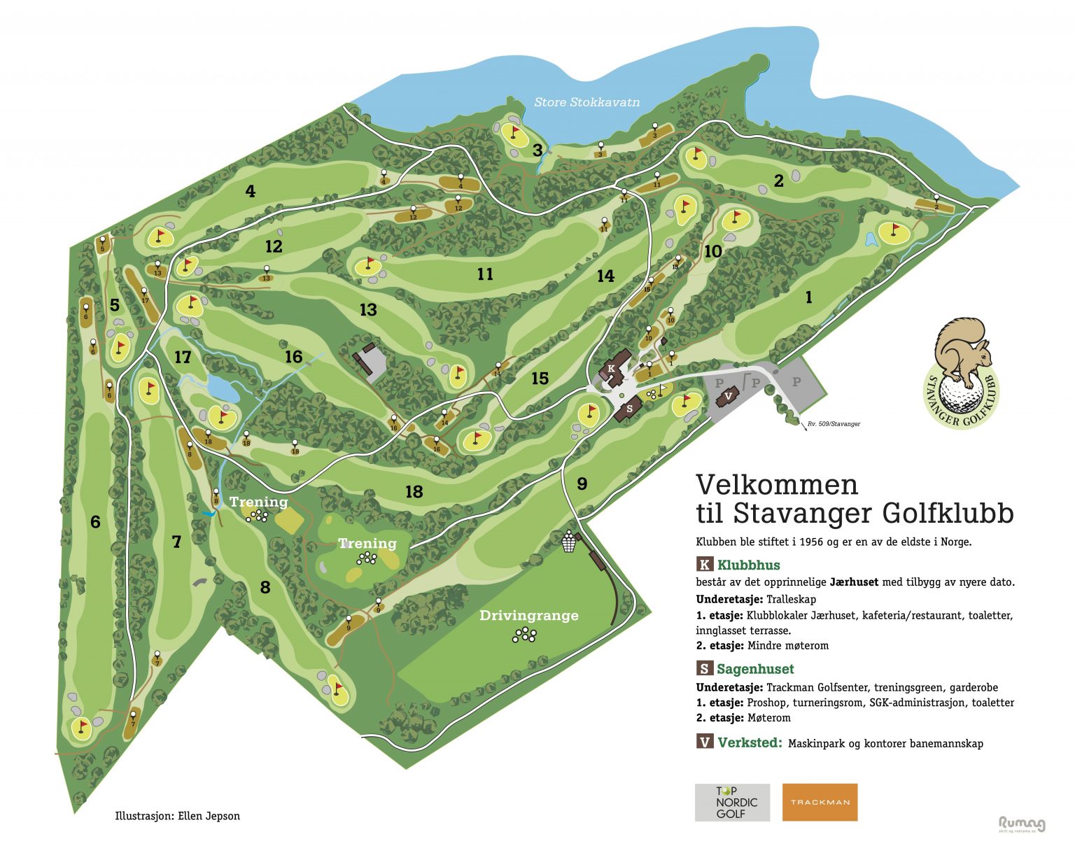 Baneguide – Stavanger Golfklubb